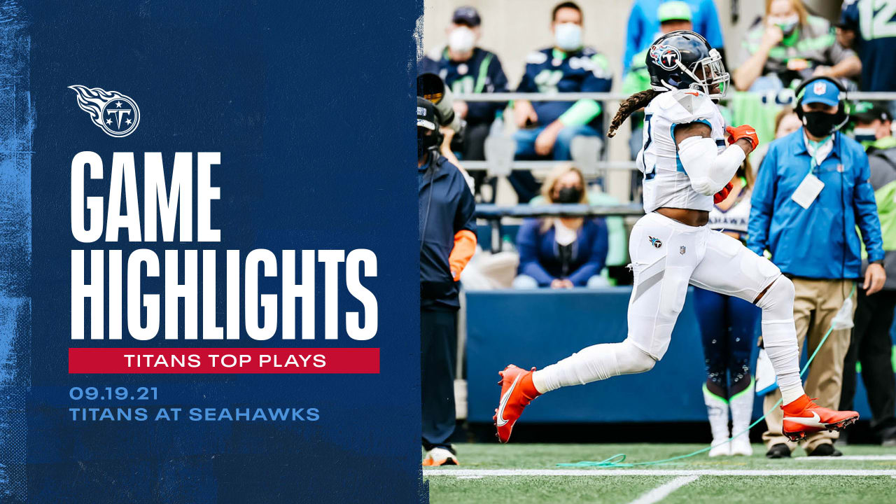 Titans' Top Plays vs. Seahawks Week 2 | Game Highlights