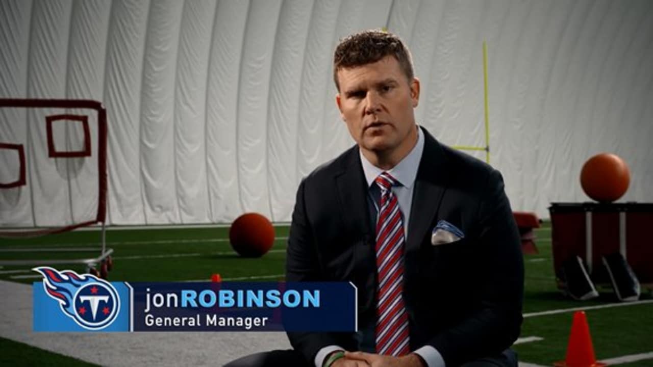 A message from Titans GM Jon Robinson