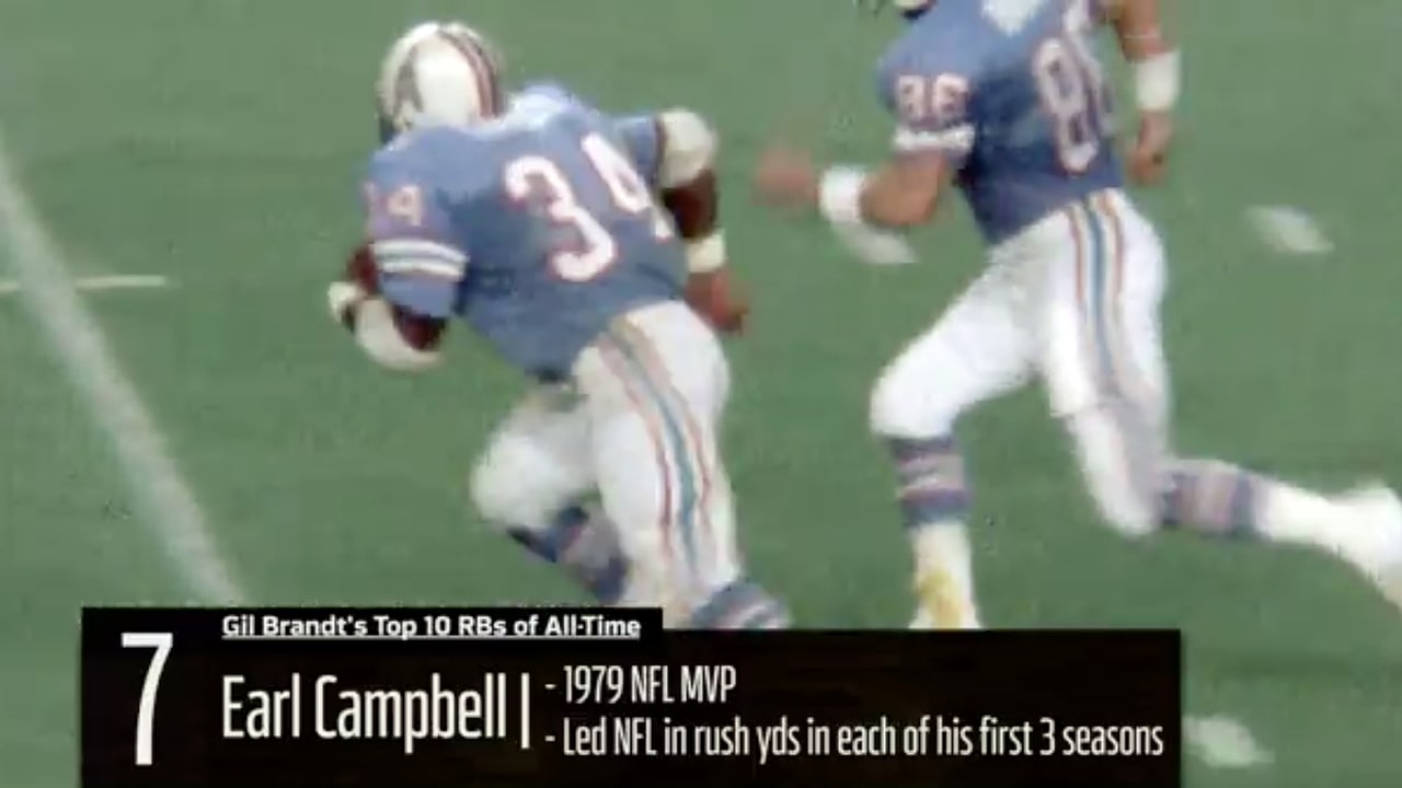 Gil Brandt's Top 10 RBs of All-Time