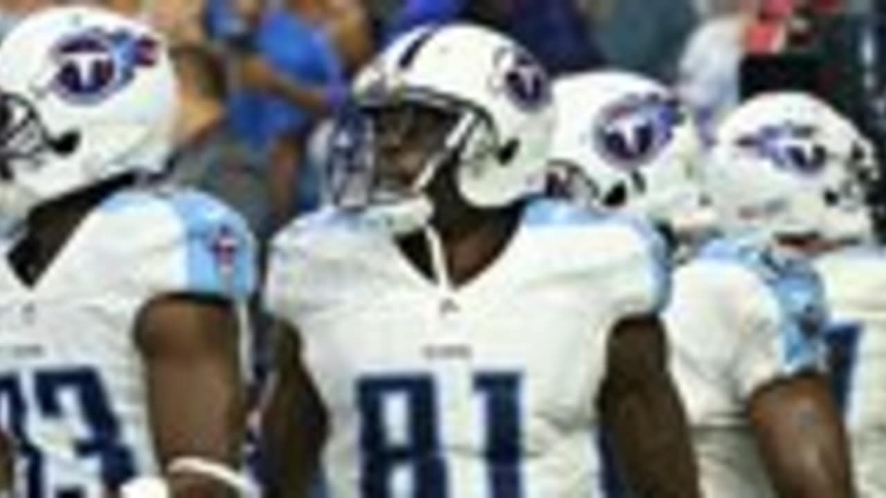 Veteran WR Andre Johnson Embracing His Role with Titans