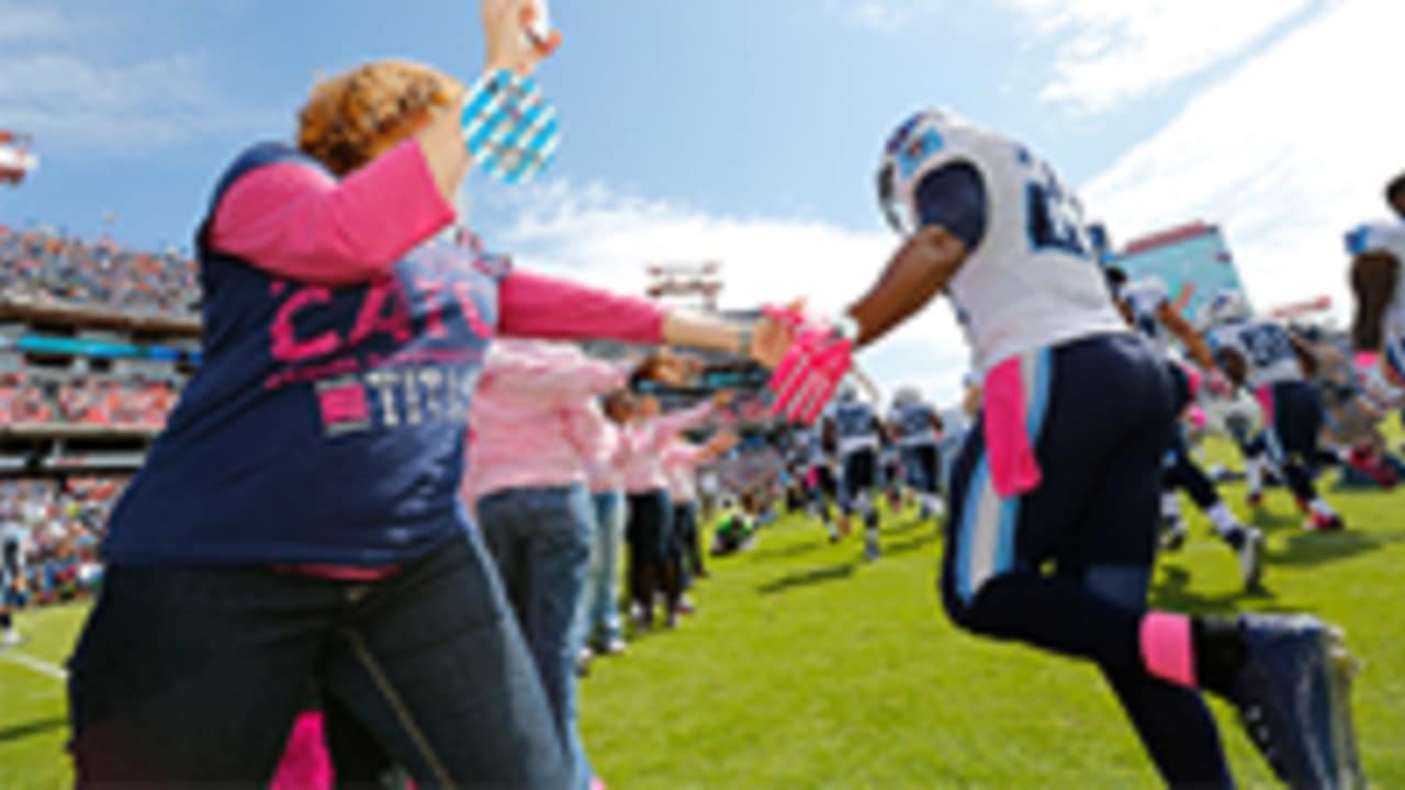Titans Join NFL in Raising Breast Cancer Awareness