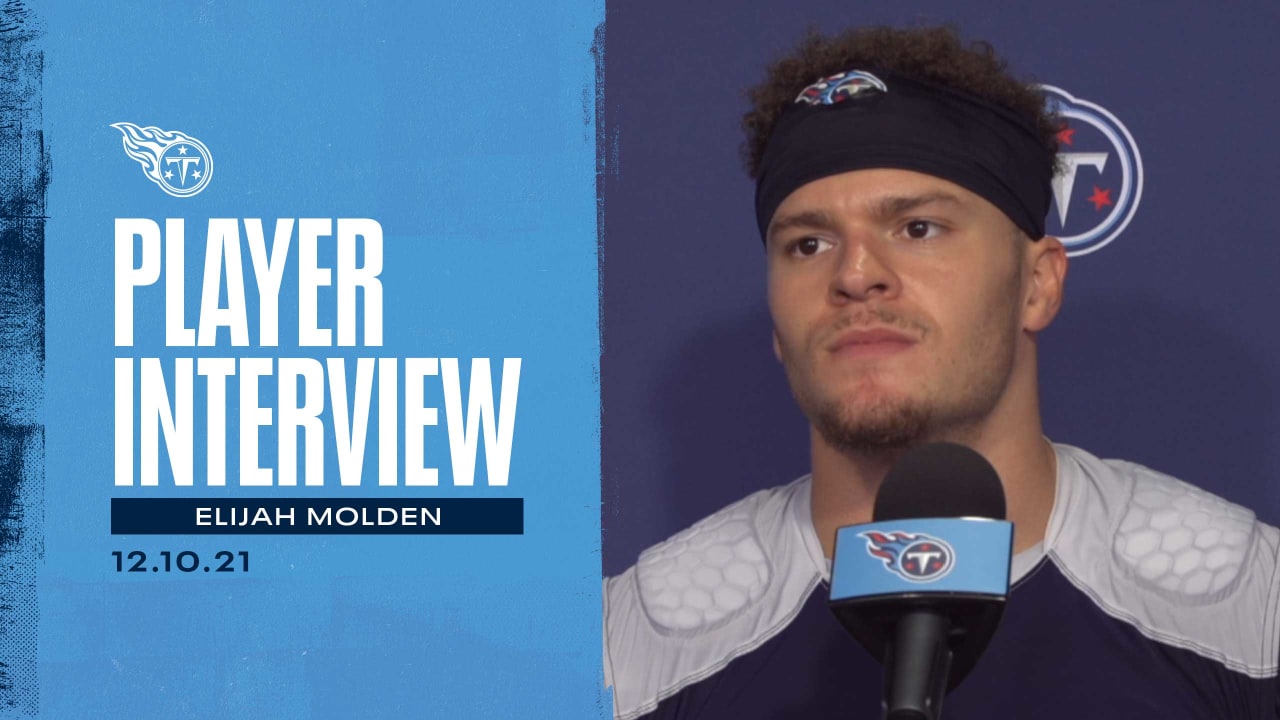 Titans CB Elijah Molden Press Conference