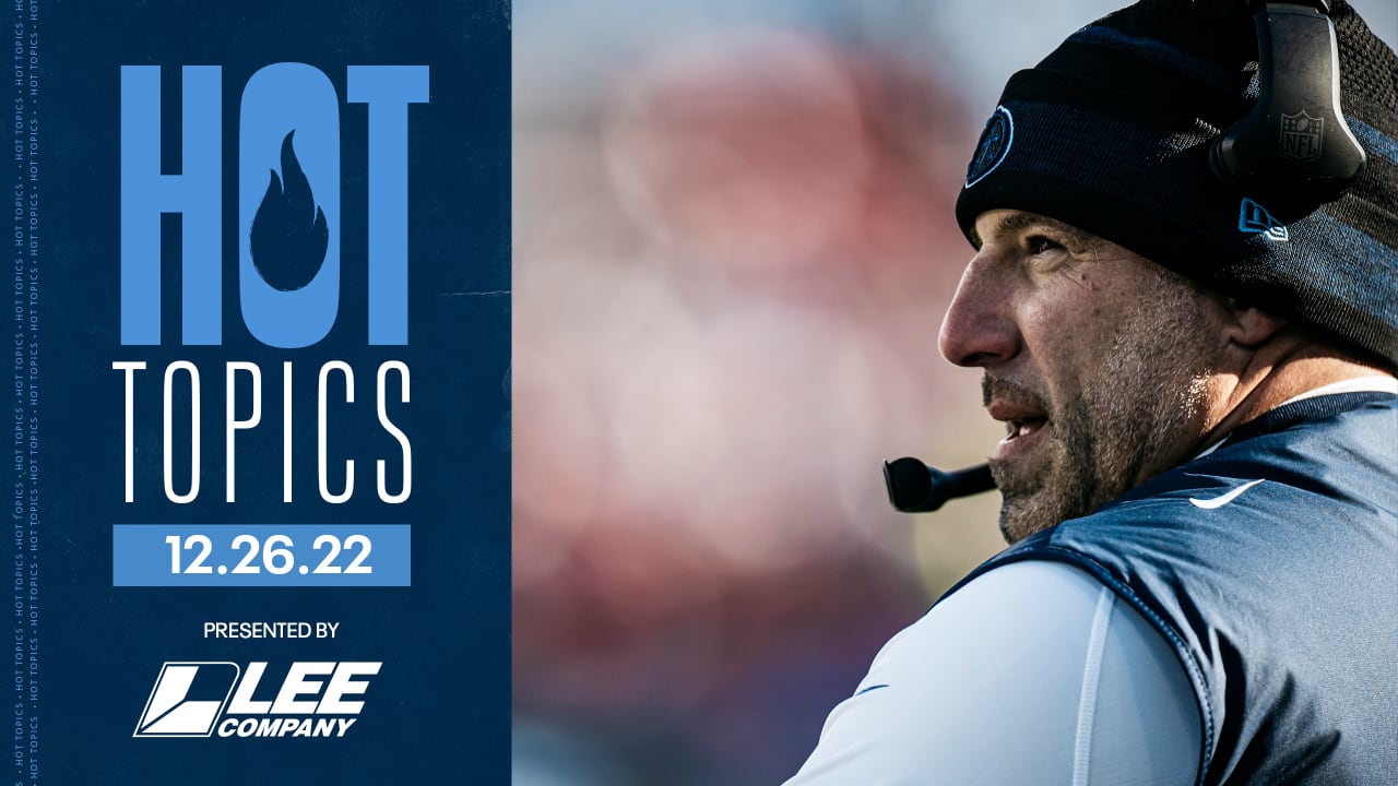 Hot Topics From Titans HC Mike Vrabel's Monday Presser