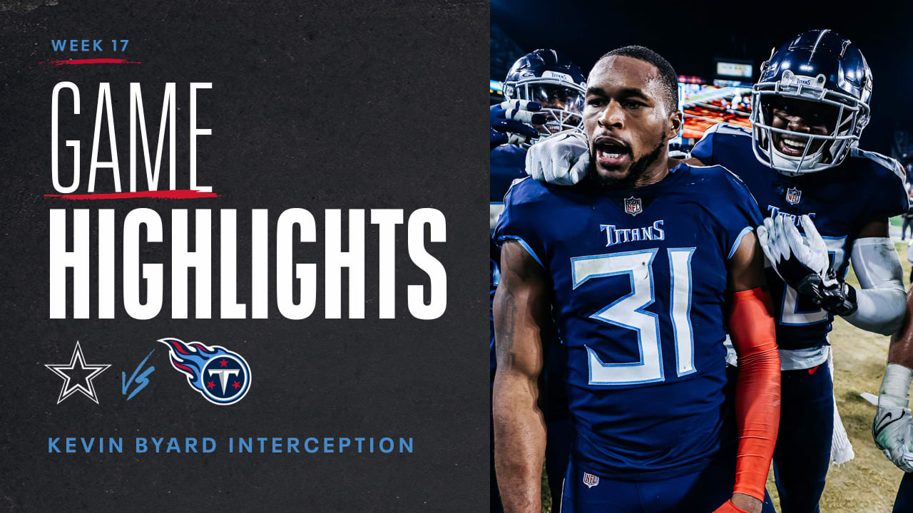 Kevin Byard Nets Second INT of Dak Prescott | Game Highlights