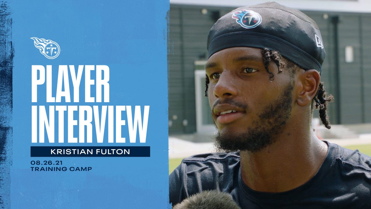Titans CB Kristian Fulton Press Conference