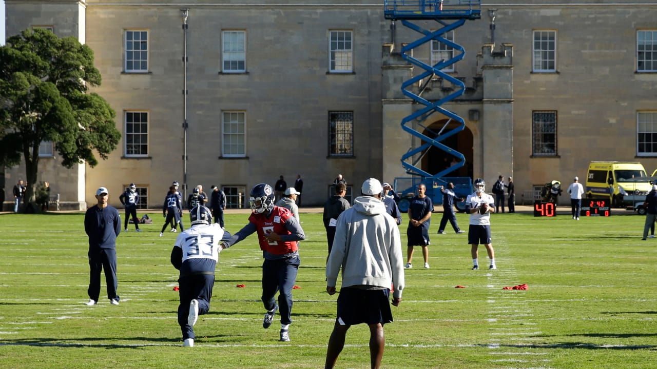 Tennessee Titans Practice in London