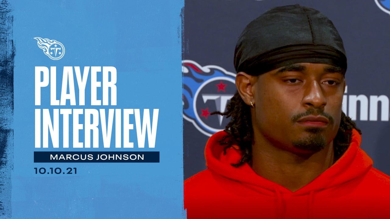 Titans WR Marcus Johnson Press Conference