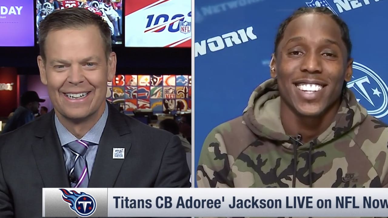 CB Adoree' Jackson Talks Titans on NFL Now
