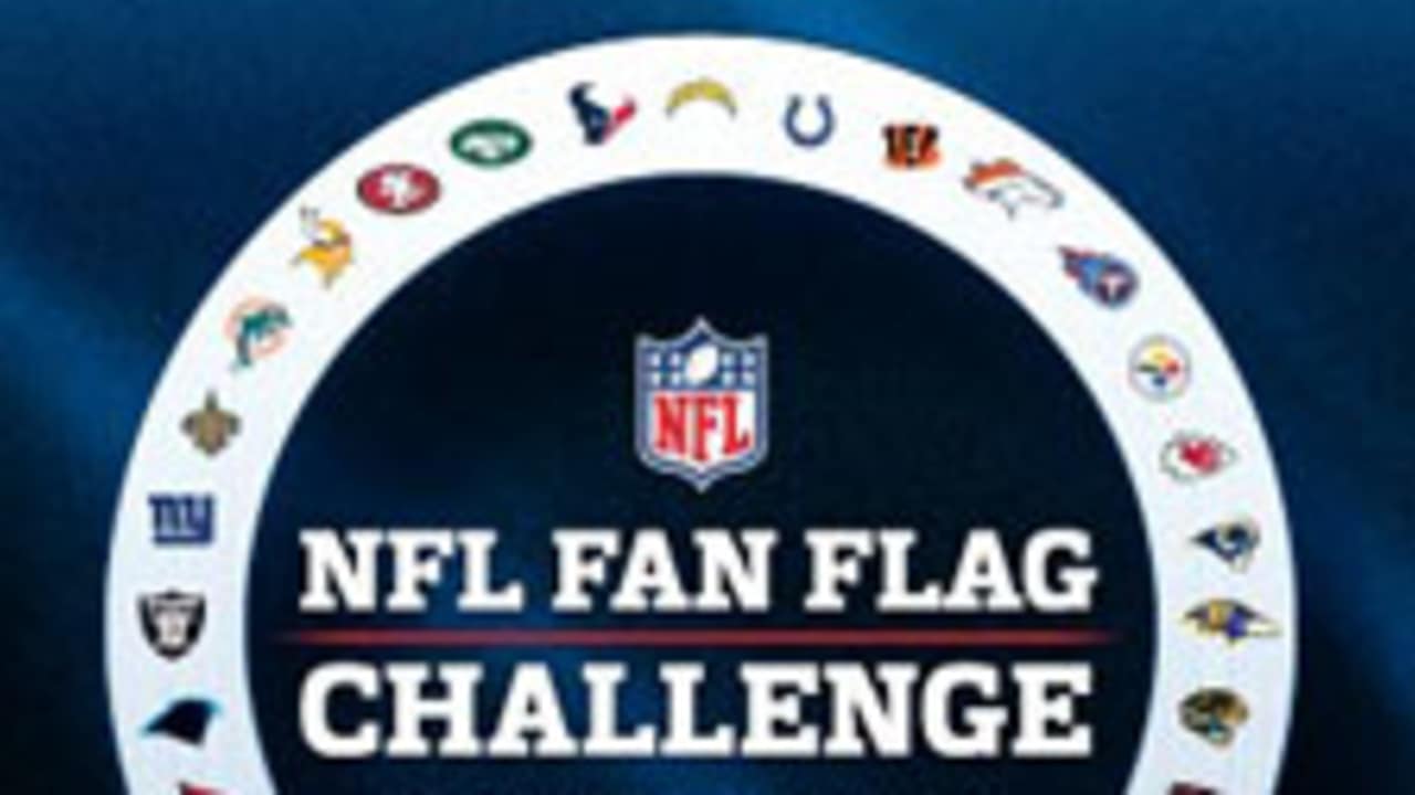 Creativity Welcome in NFL Fan Flag Challenge