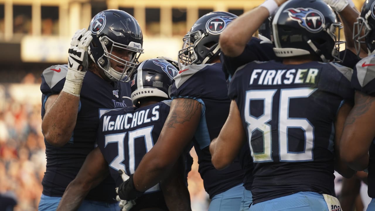 Jeremy McNichols Flies into End Zone for Airborne TD