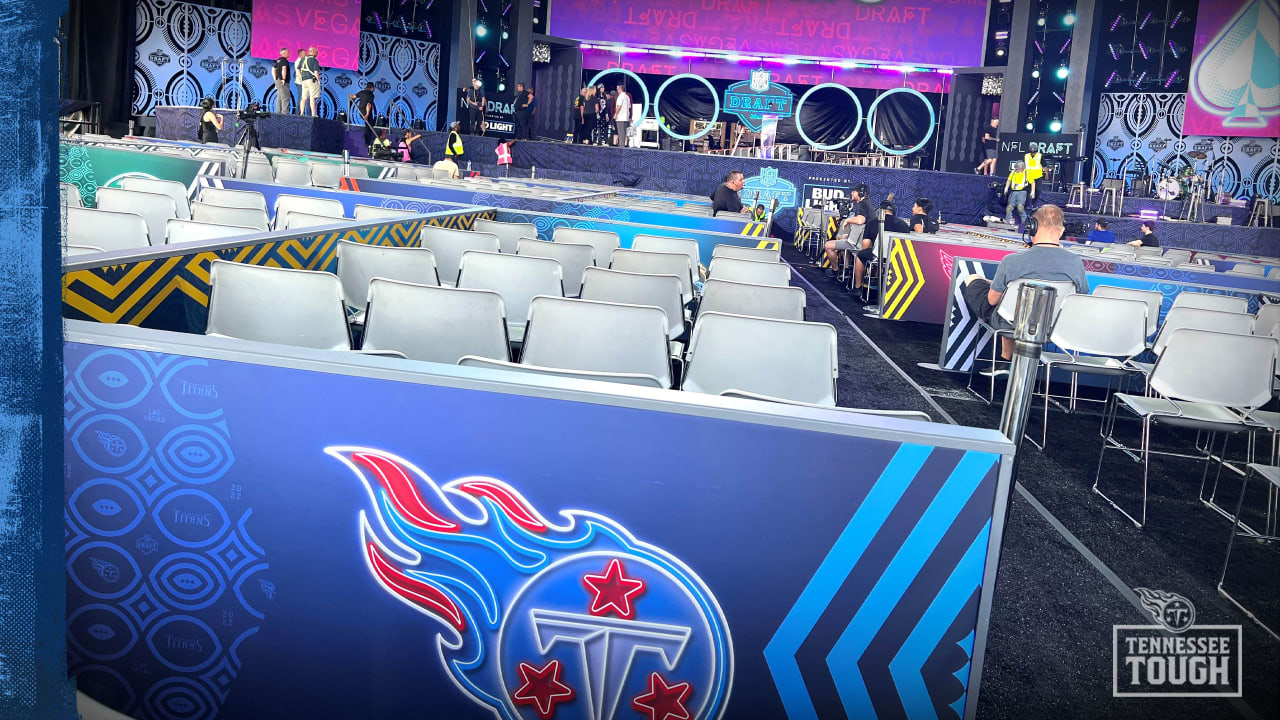 Sights And Sounds from the NFL Draft in Las Vegas on Wednesday