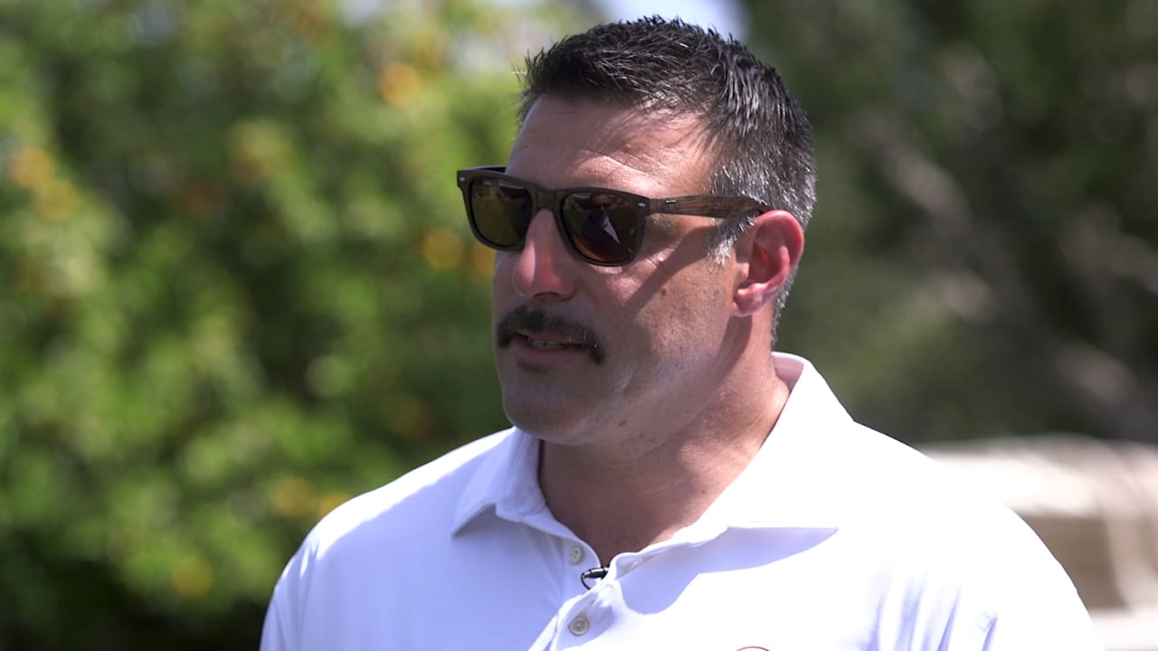 2019 NFL Annual Meeting: 1-on-1 with Mike Vrabel