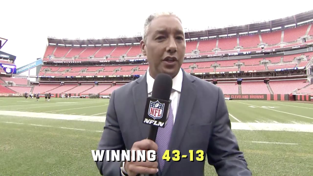 NFL Network's Steve Wyche Recaps Titans' Win at Cleveland