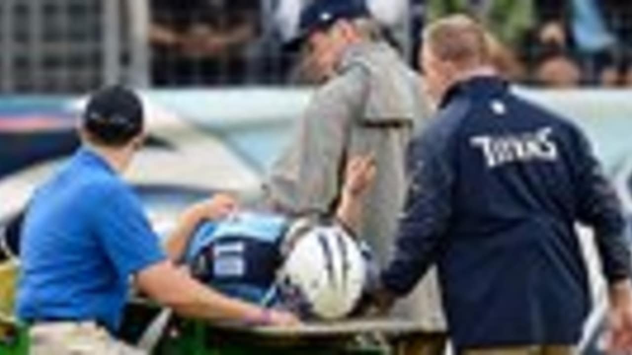 Jake Locker Taken to Hospital with Hip Injury