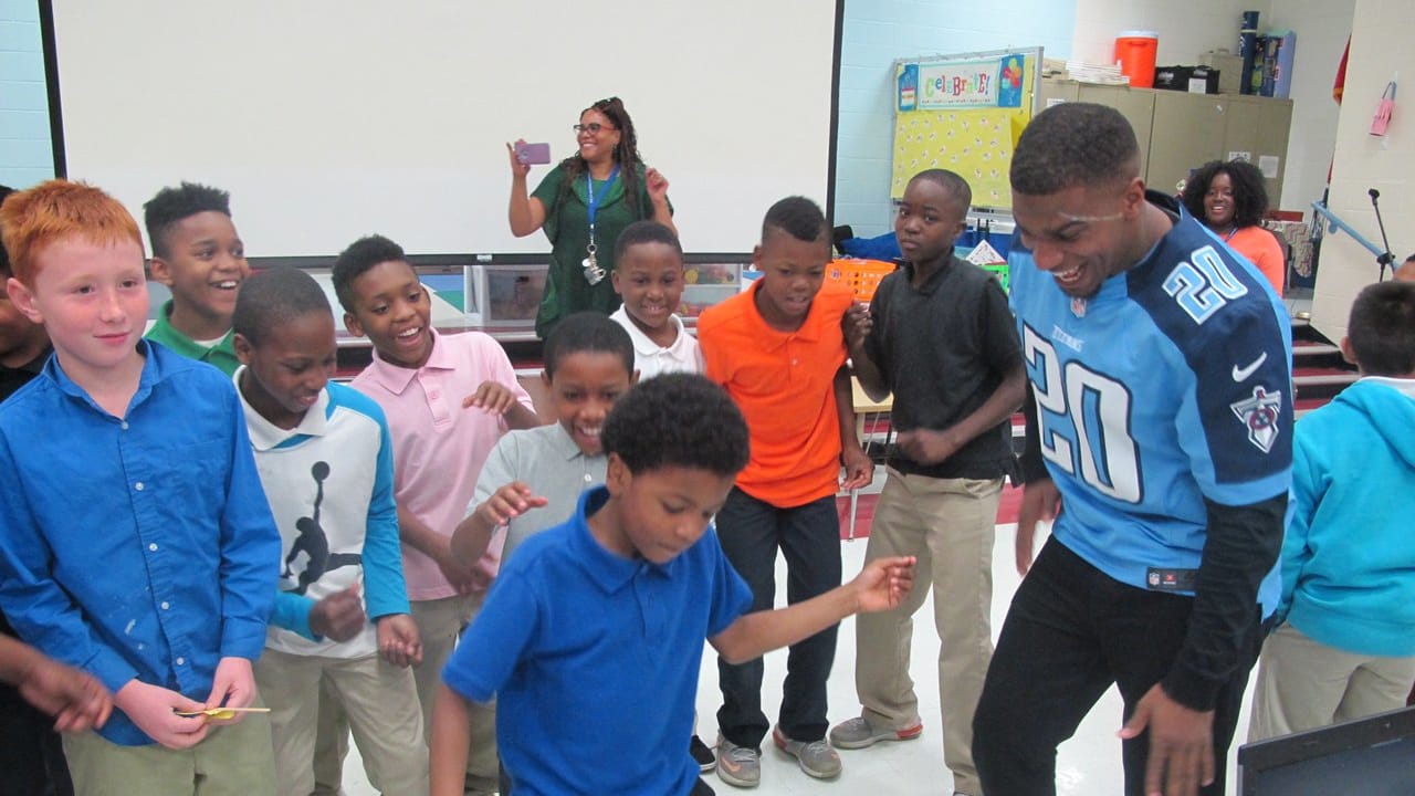 Bishop Sankey's Visit to Taylor Stratton Elementary School