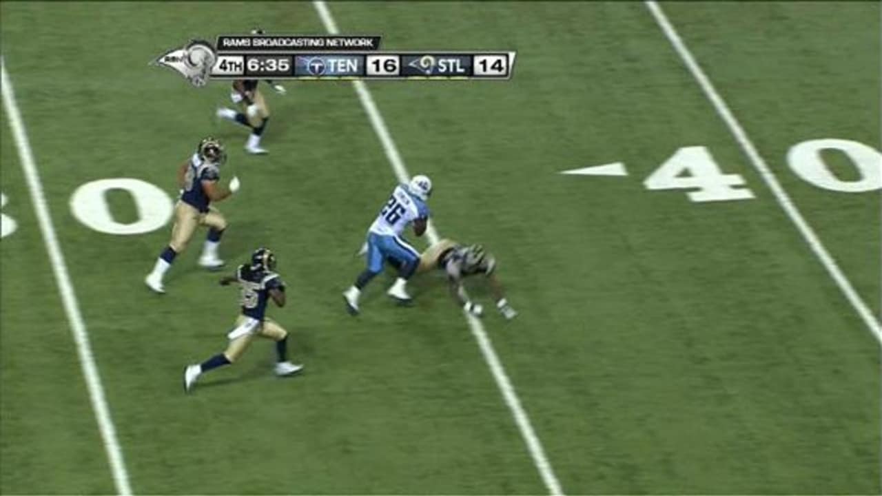 Stafon Johnson goes for big gain