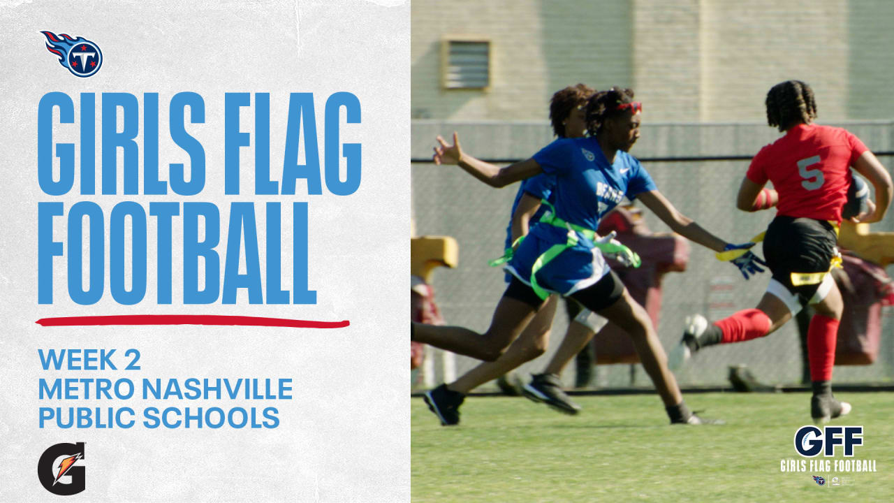 MNPS Girls Flag Football Week 2 Coverage | Girls Flag Football