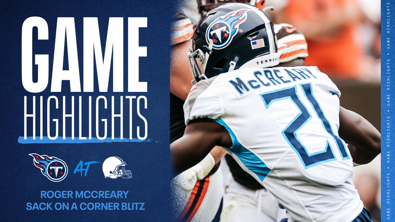 Roger McCreary Drops Watson on Corner Blitz | Game Highlights