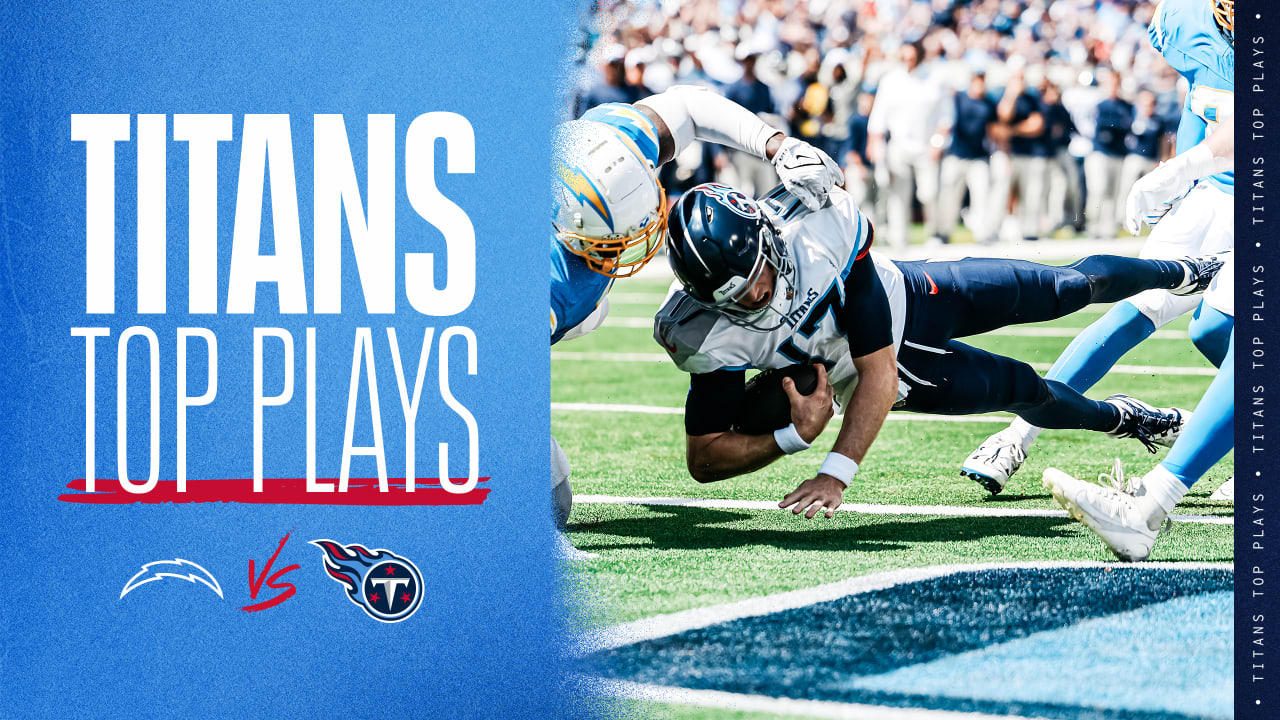 Titans' Top Plays vs. Chargers Week 2 | Game Highlights Titans' Top Plays vs. Chargers Week 2 | Game Highlights