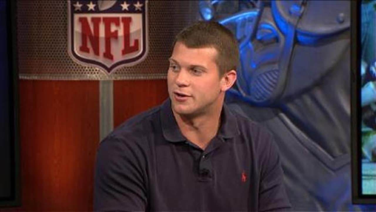 Jake Locker on Set