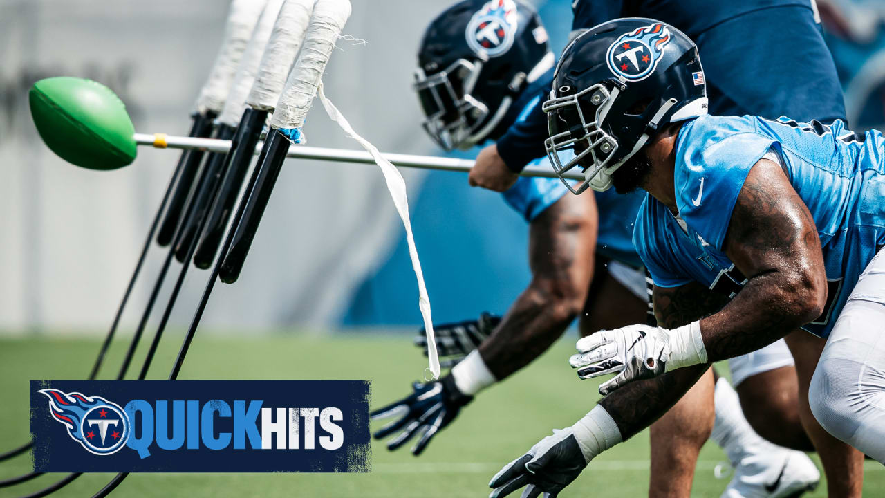Quick Hits After Thursday's Titans Practice
