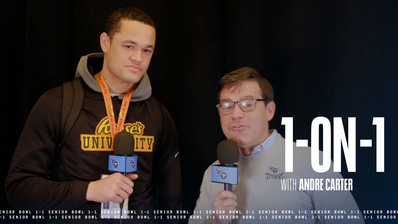 Andre Carter II 1-on-1 | Senior Bowl