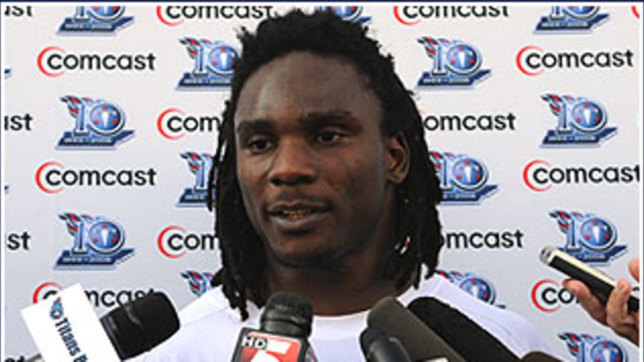 Johnson addresses reporters following first practice
