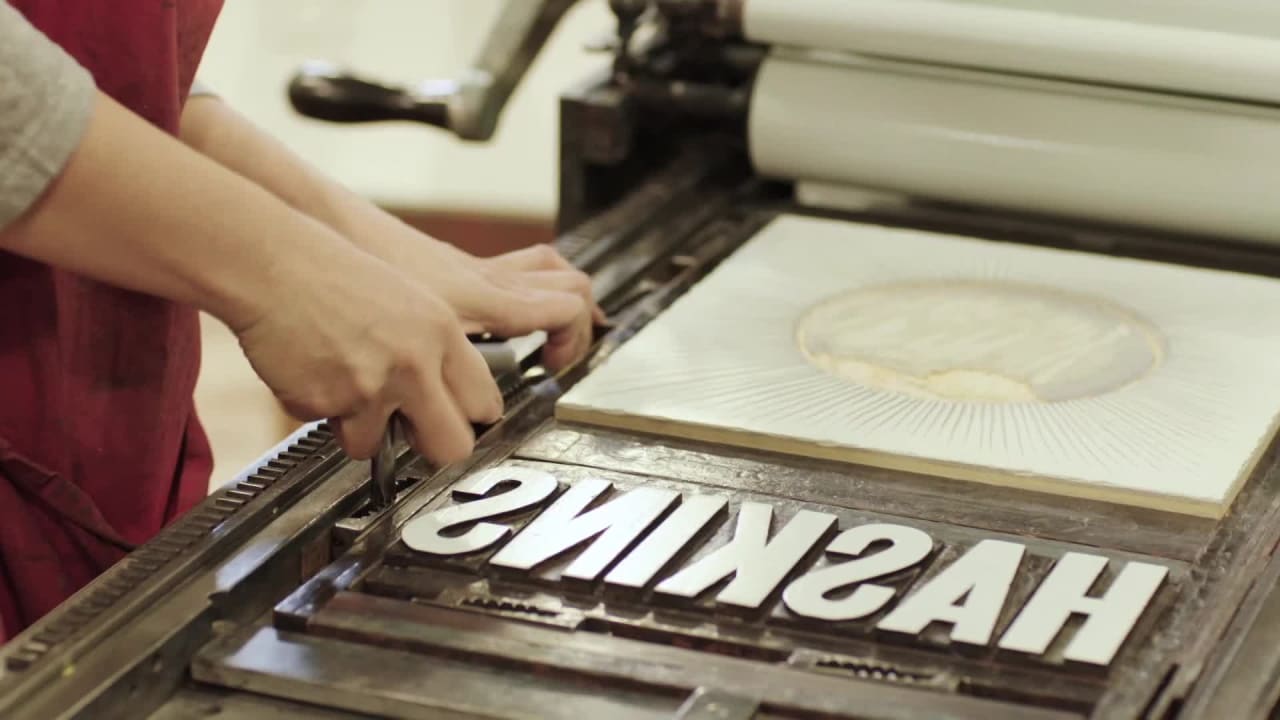 How Hatch Show Print Makes Posters for NFL Prospects in Nashville