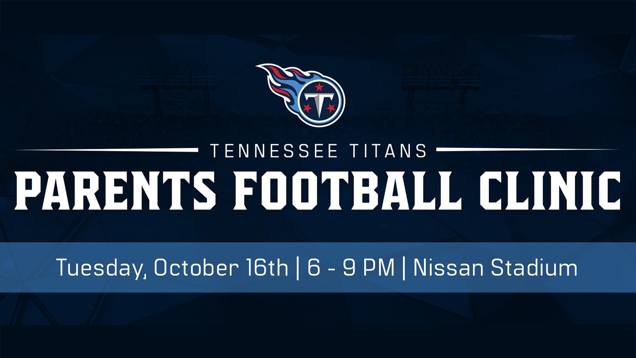 Titans to Host Parents Football Clinic Tuesday, October 16