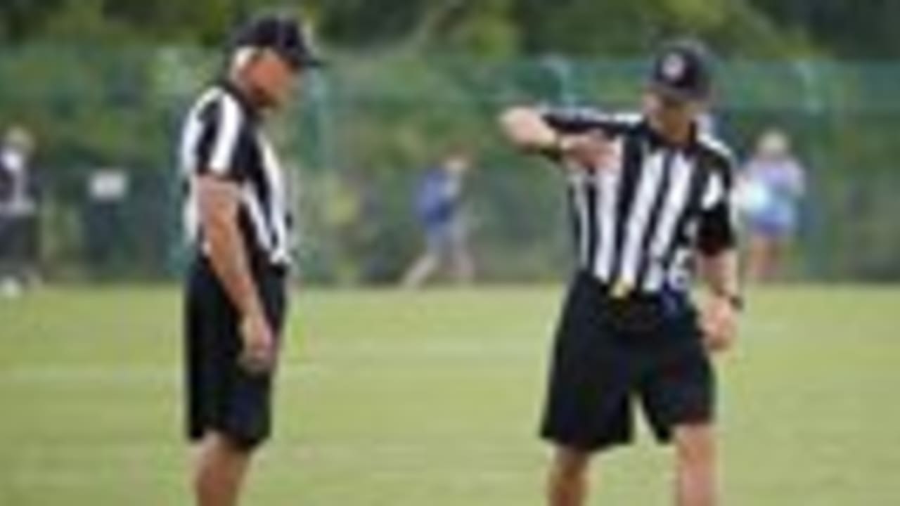 NFL Officials Join Titans at Friday's Practice