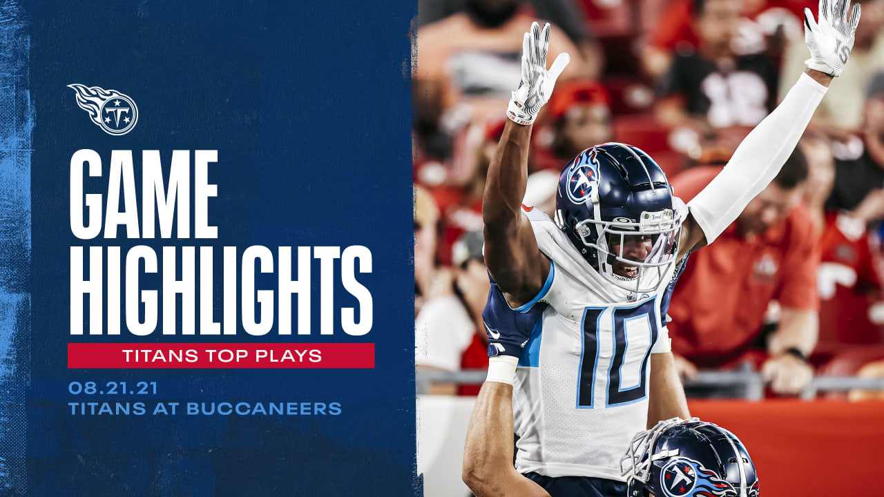 Titans' Top Plays vs. Buccaneers Preseason Week 2 | Game Highlights