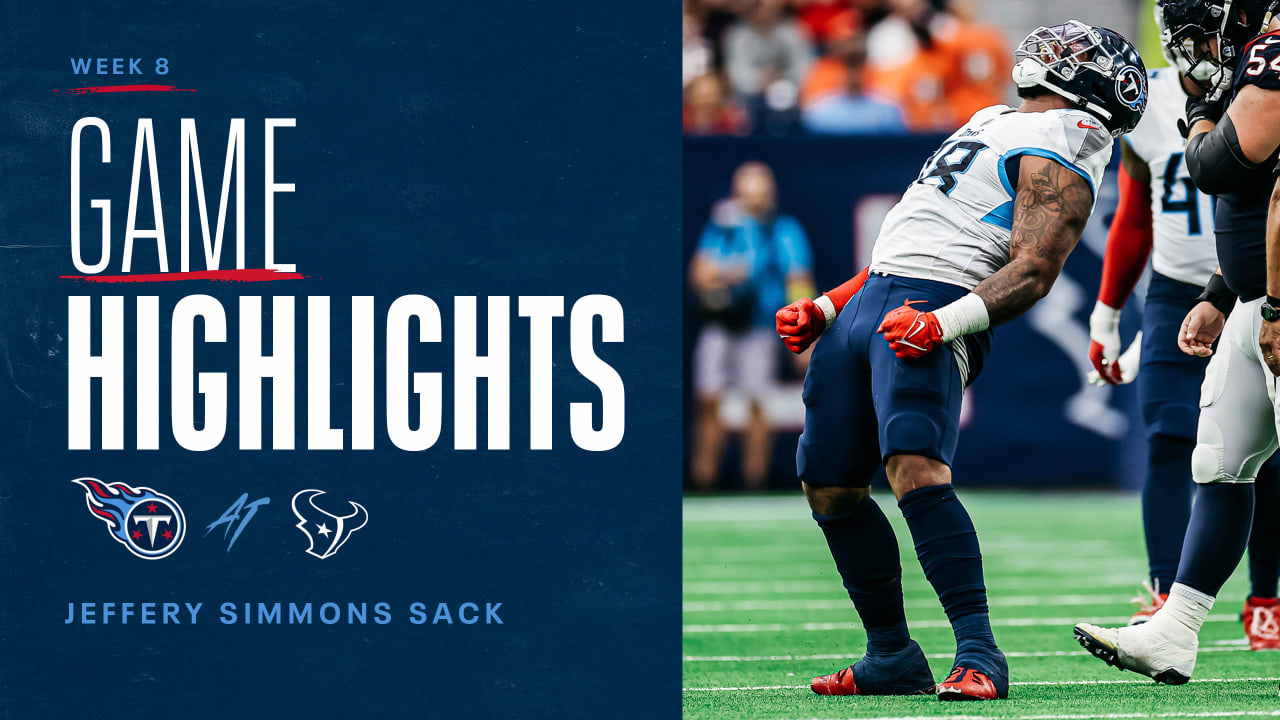 Jeffery Simmons Overpowers Quessenberry for Sack of Mills | Game Highlights
