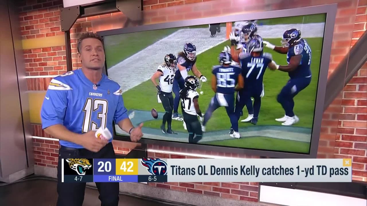 NFLN's Kyle Brandt Breaks Down Dennis Kelly's TD Celebration