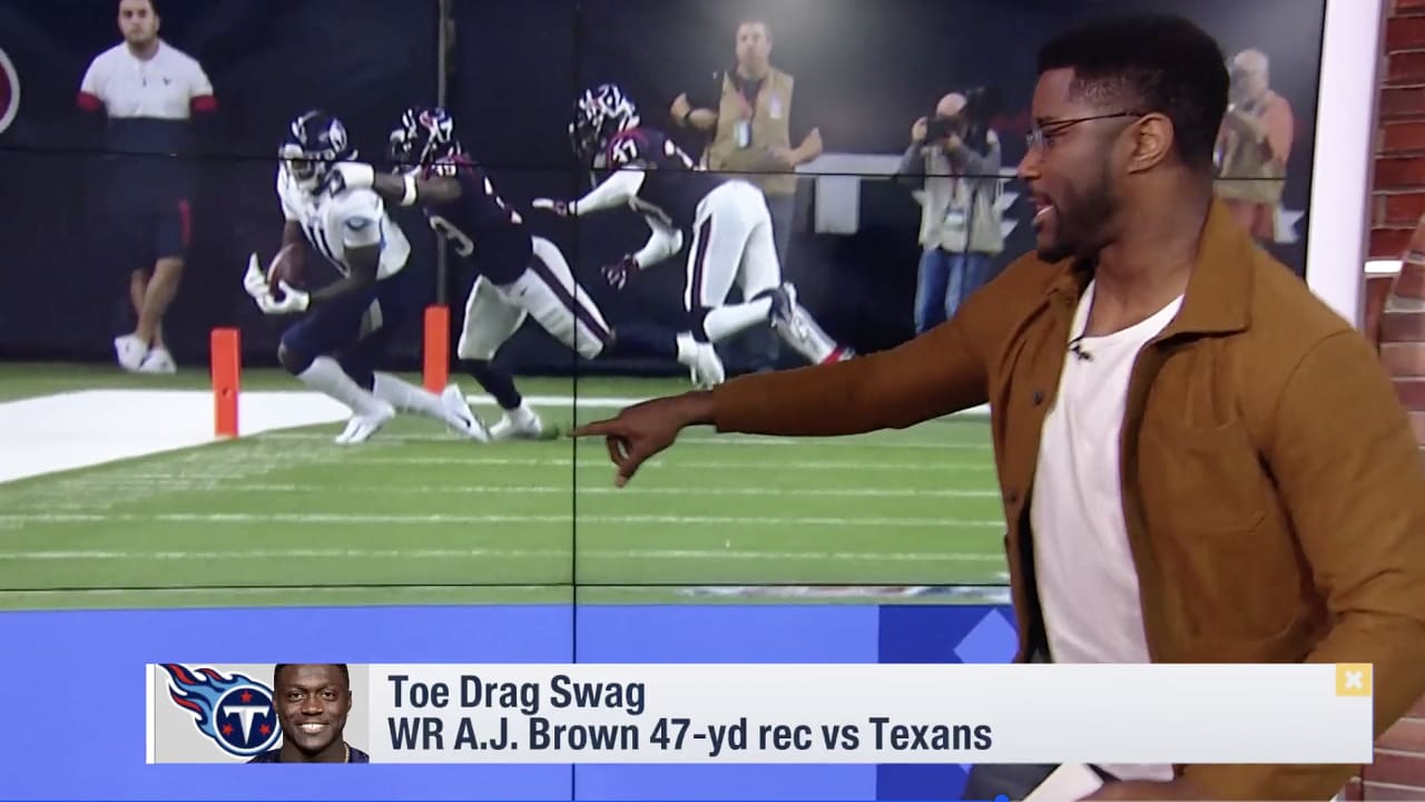 Nate Burleson Breaks Down Top Toe-Drag Swag Catches of Week 17