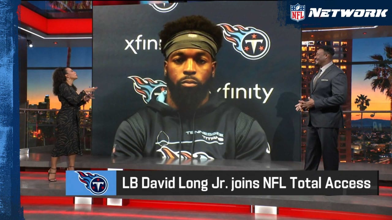 Titans LB David Long Jr. Joins 'NFL Total Access' | NFL Network