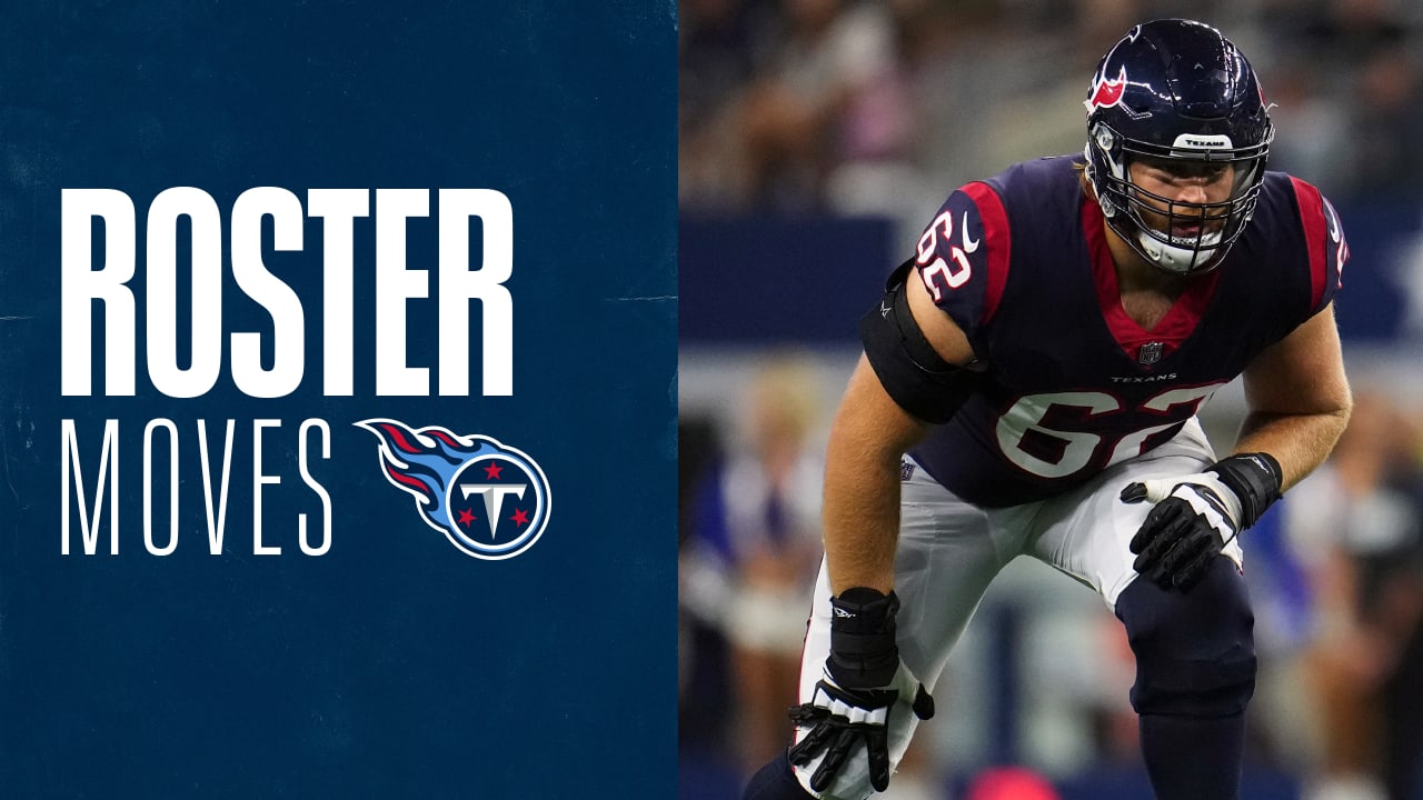 Titans Claim OL Carson Green Off Waivers from the Texans