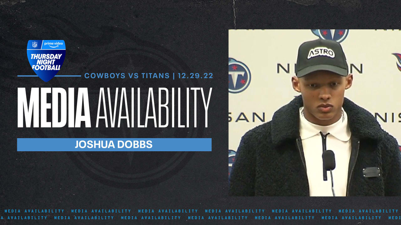 We Control Our Own Destiny | Joshua Dobbs Media Availability
