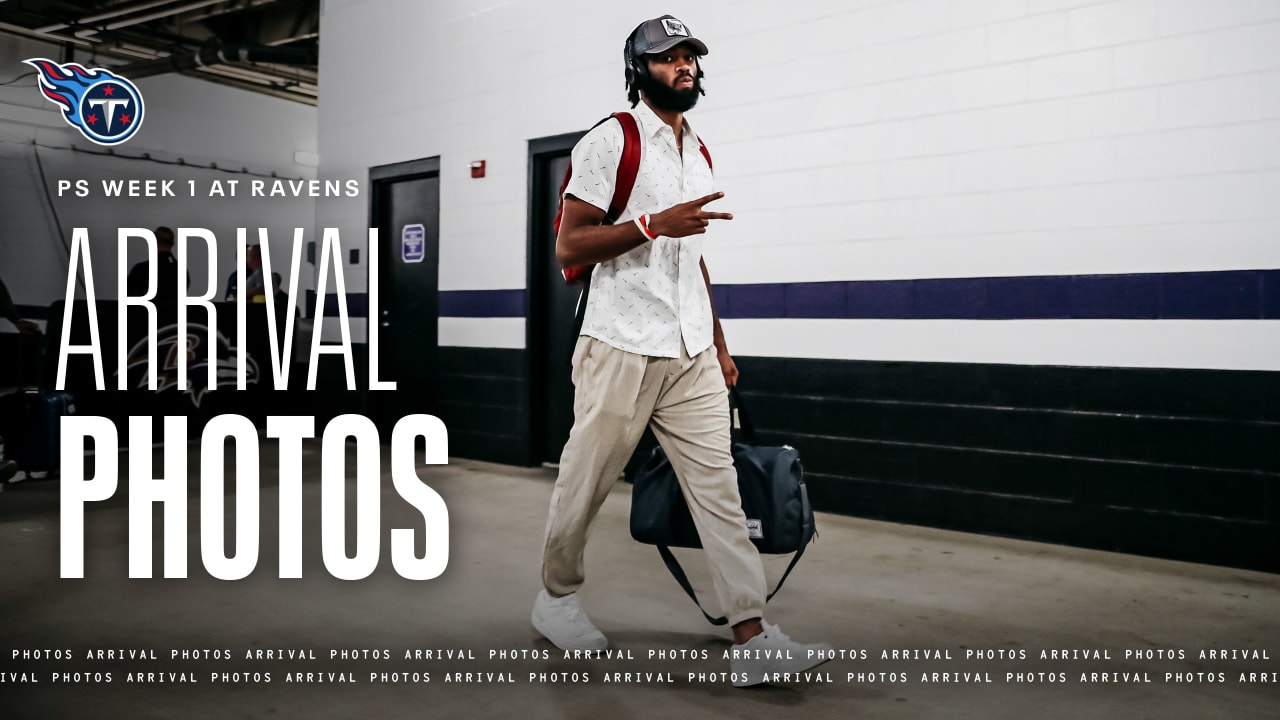 Player Arrival Photos | 2022 Preseason Week 1 at Ravens