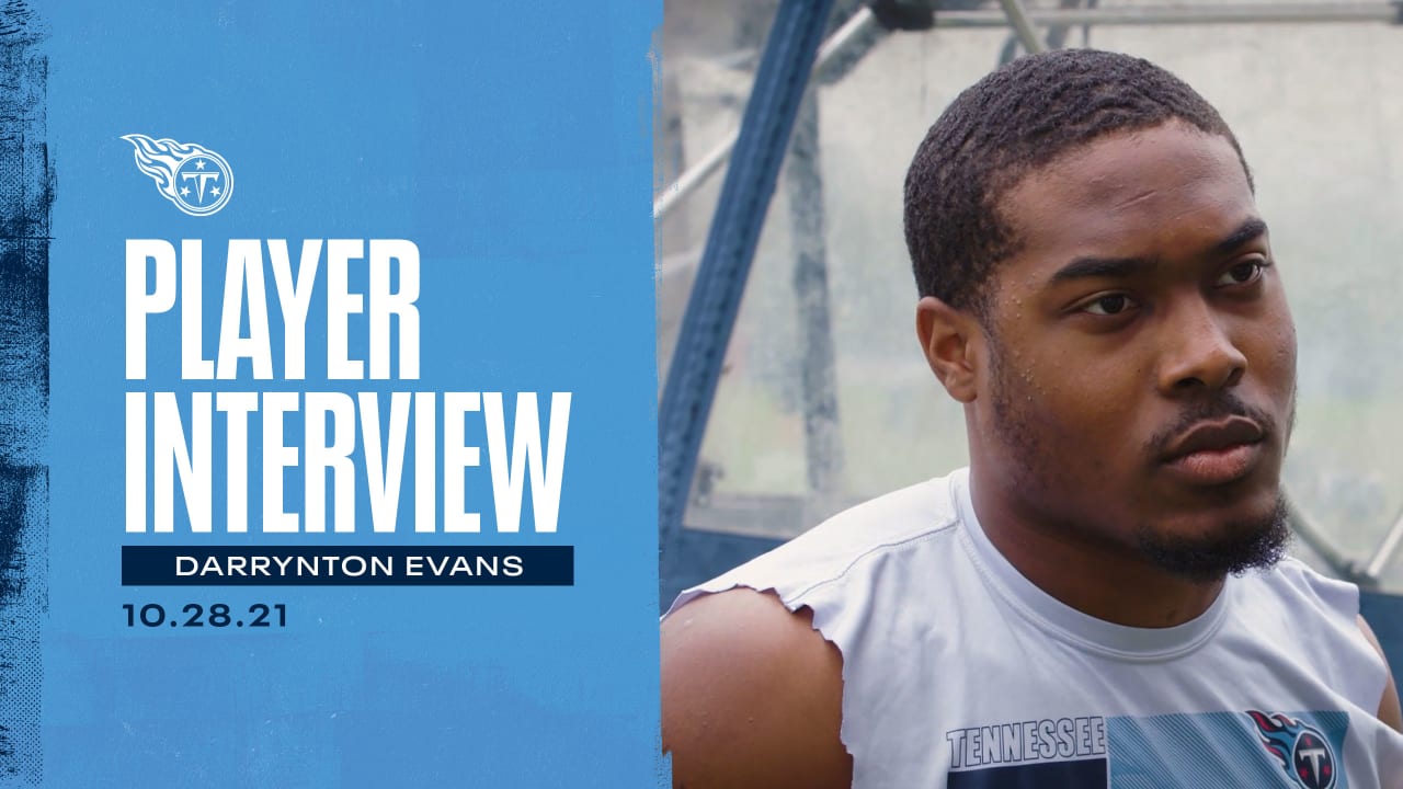 Titans RB Darrynton Evans Press Conference