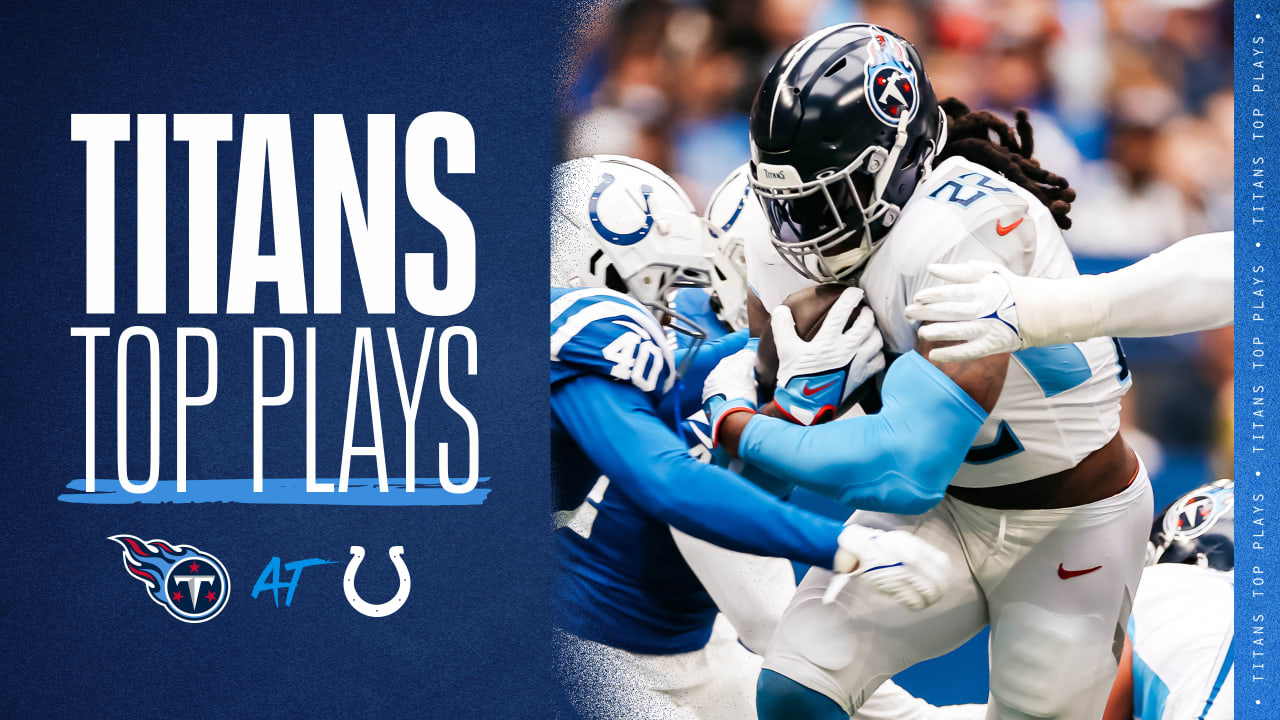 Titans' Top Plays vs. Colts Week 5 | Game Highlights