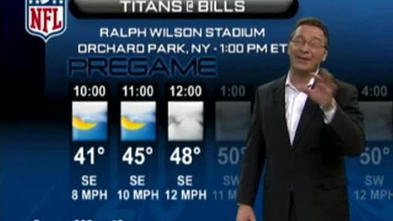 Titans-Bills Game Weather Forecast