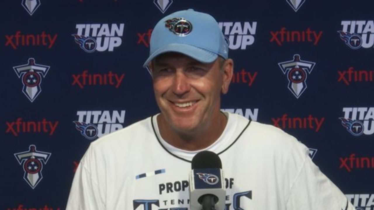 Mike Mularkey on Titans Receiving Corps.