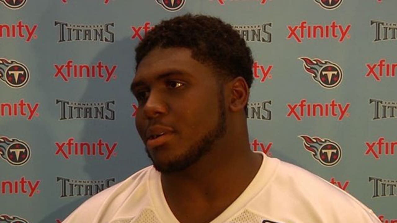 Chance Warmack on first Titans Practice