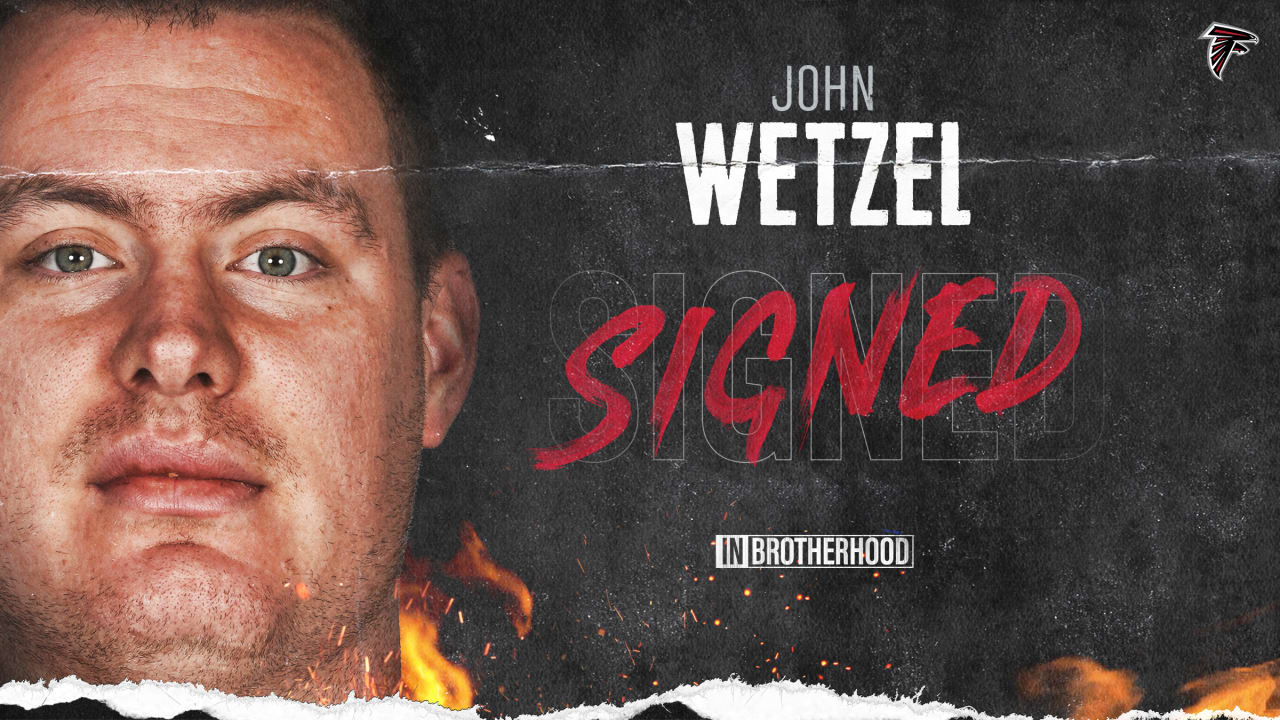 Falcons sign John Wetzel to a one-year deal