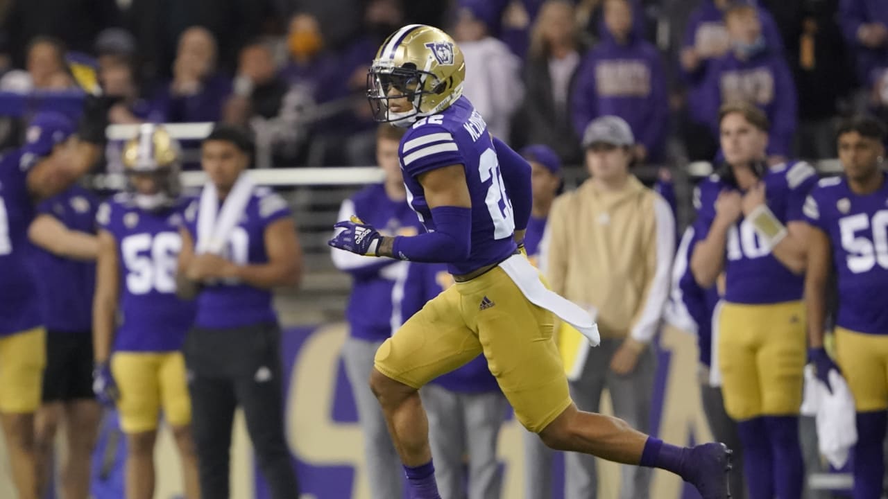 Breaking Down CB Trent McDuffie's College Highlights | 2022 NFL Draft