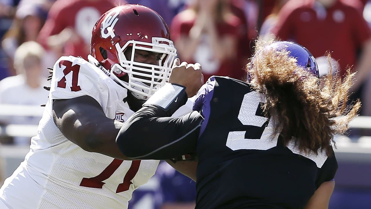 Photos: New Vikings OL Tyrus Thompson