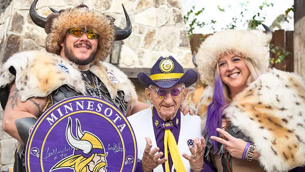 Longtime Fan 'Joe Viking' Celebrates 90th Birthday with Opening of U.S ...