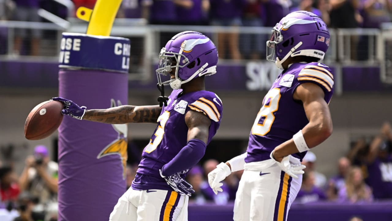 Addison Hauls In First NFL Touchdown