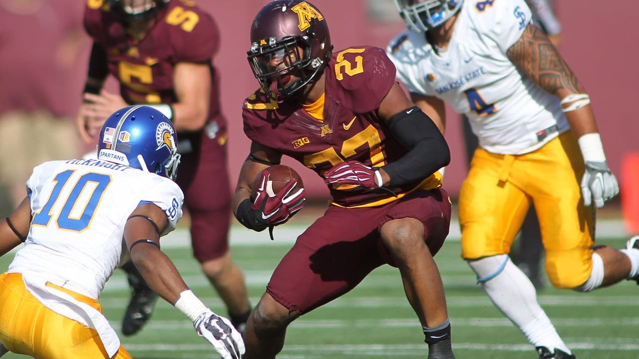 Photos: Minnesota RB David Cobb