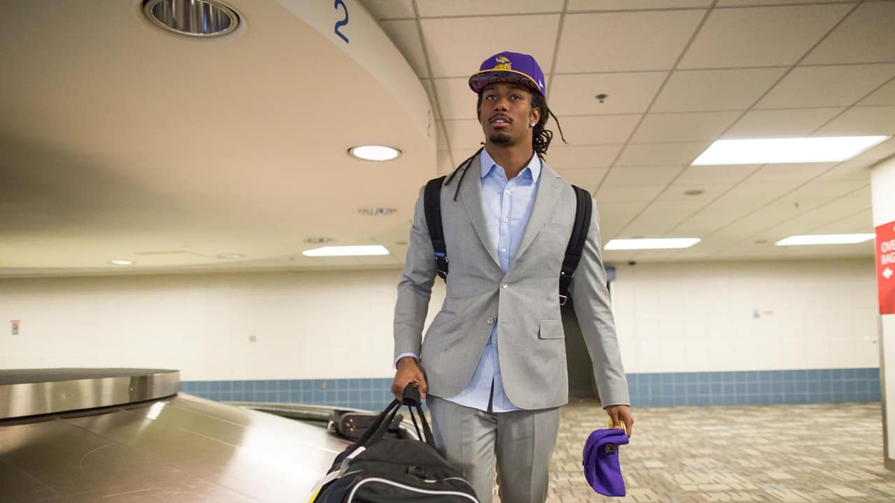Photos: Behind-The-Scenes of Trae Waynes' Arrival